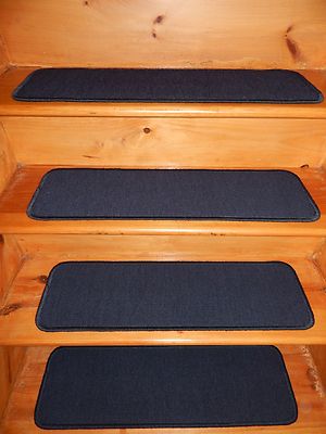 14 STEP 9" x 30'' + LANDING 20'' X 30" Stair Treads Staircase WOVEN ...
