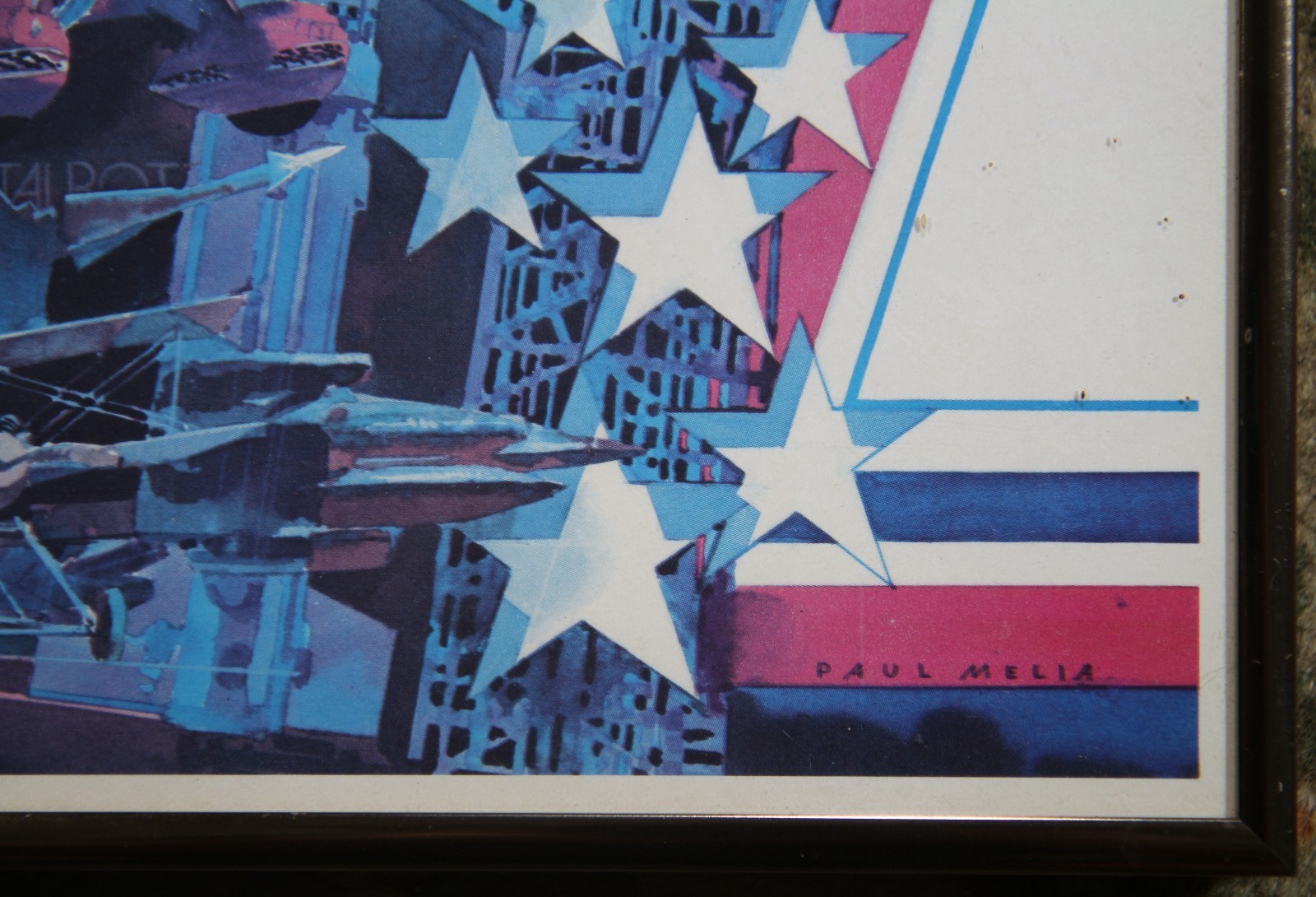 Vintage Paul Melia Gallery One Poster Celebrating Ohio Aviation ...