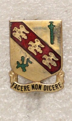 U.S. Army DI Pin: 107th Armored Cavalry Regiment - p/b, GEMSCO G-2 | eBay