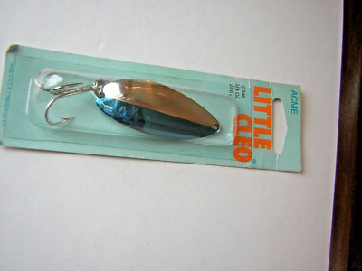 New Acme LITTLE CLEO 3/4 Ounce Nickel/Blue | eBay