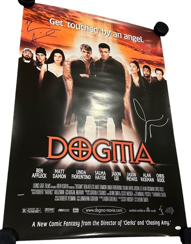 Kevin Smith Jason Mewes Signed Dogma 27x40 Movie Poster Autographed ...