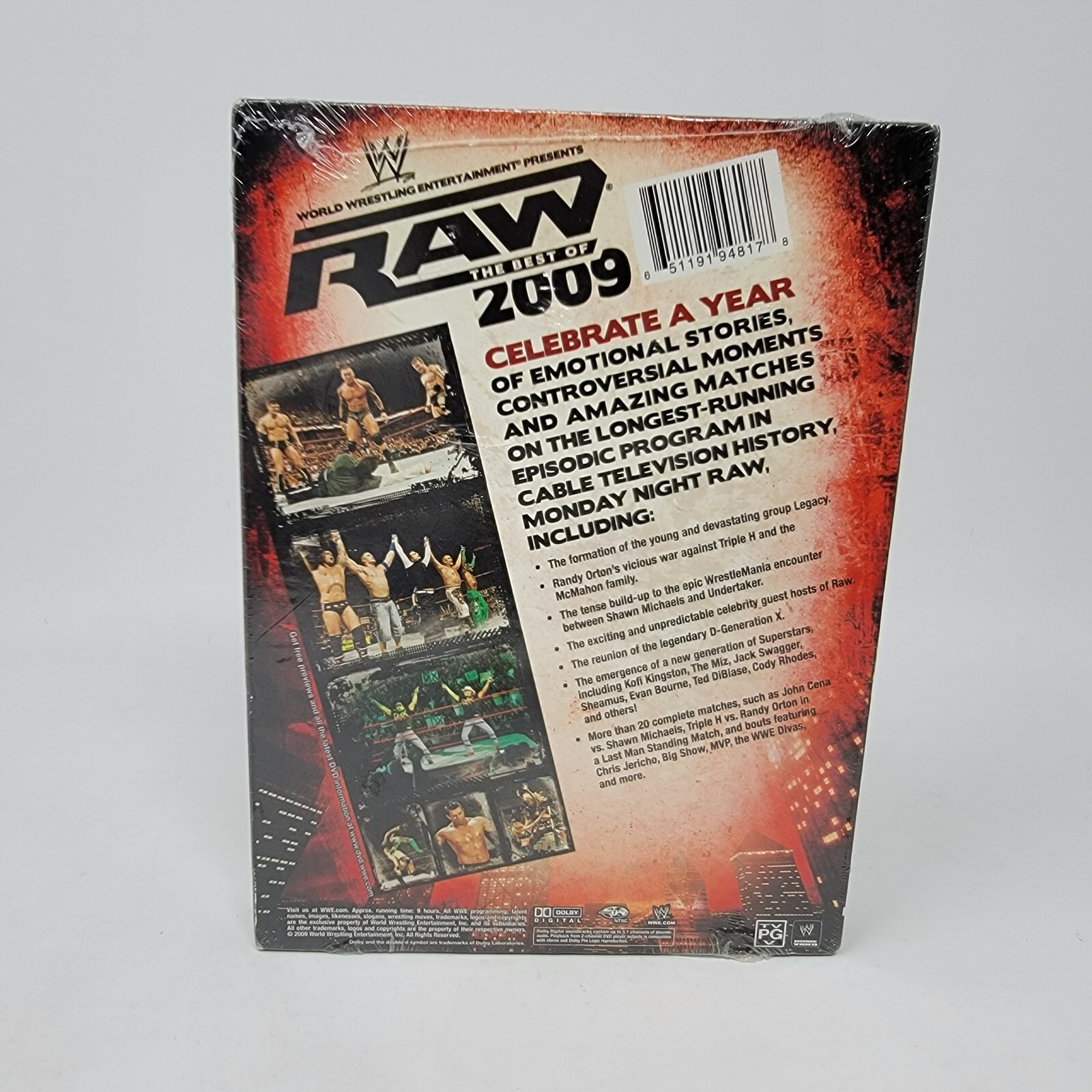 WWE: Raw - The Best of 2009 (DVD, 2010, 3-Disc Set) for sale online | eBay