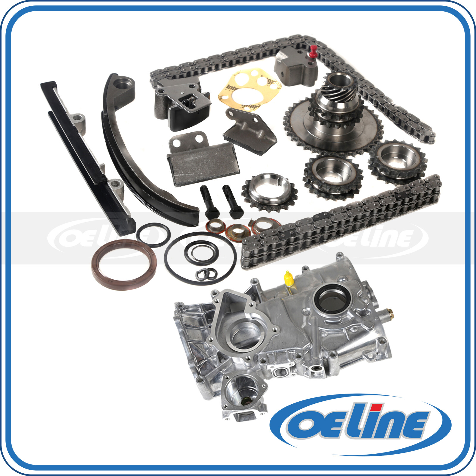 Timing Chain Kit w/ Oil Pump for 91-99 2.4L Nissan 240SX 2.4L DOHC ...