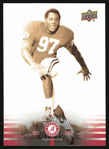 2012 Upper Deck University of Alabama - John Mitchell #15 (RC) for sale ...