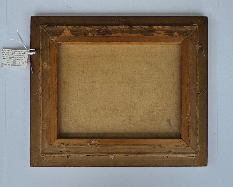 Vintage WPA Era 1930s Reproduction Painting Lone Wolf, Chas Wheeler ...