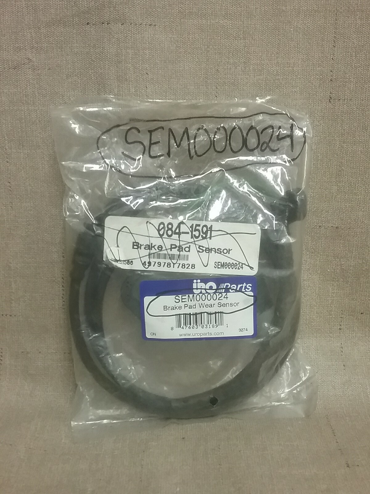 NEW URO Front Brake Pad Wear Sensor SEM000024 | eBay