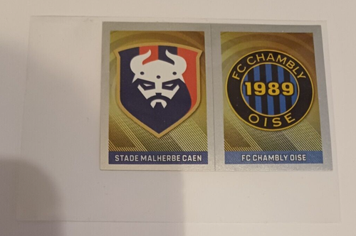 Image Sticker Cromo n°518 BADGE ECUSSON CAEN CHAMBLY OISE PANINI FOOT ...