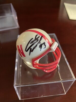 Jared Tomich Tiny Helmet Autographed Nebraska Huskers 1994 1995 ...
