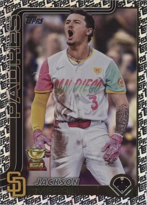 2025 Topps Series 1 - Jackson Merrill #125 Topps Foil Pattern for sale ...