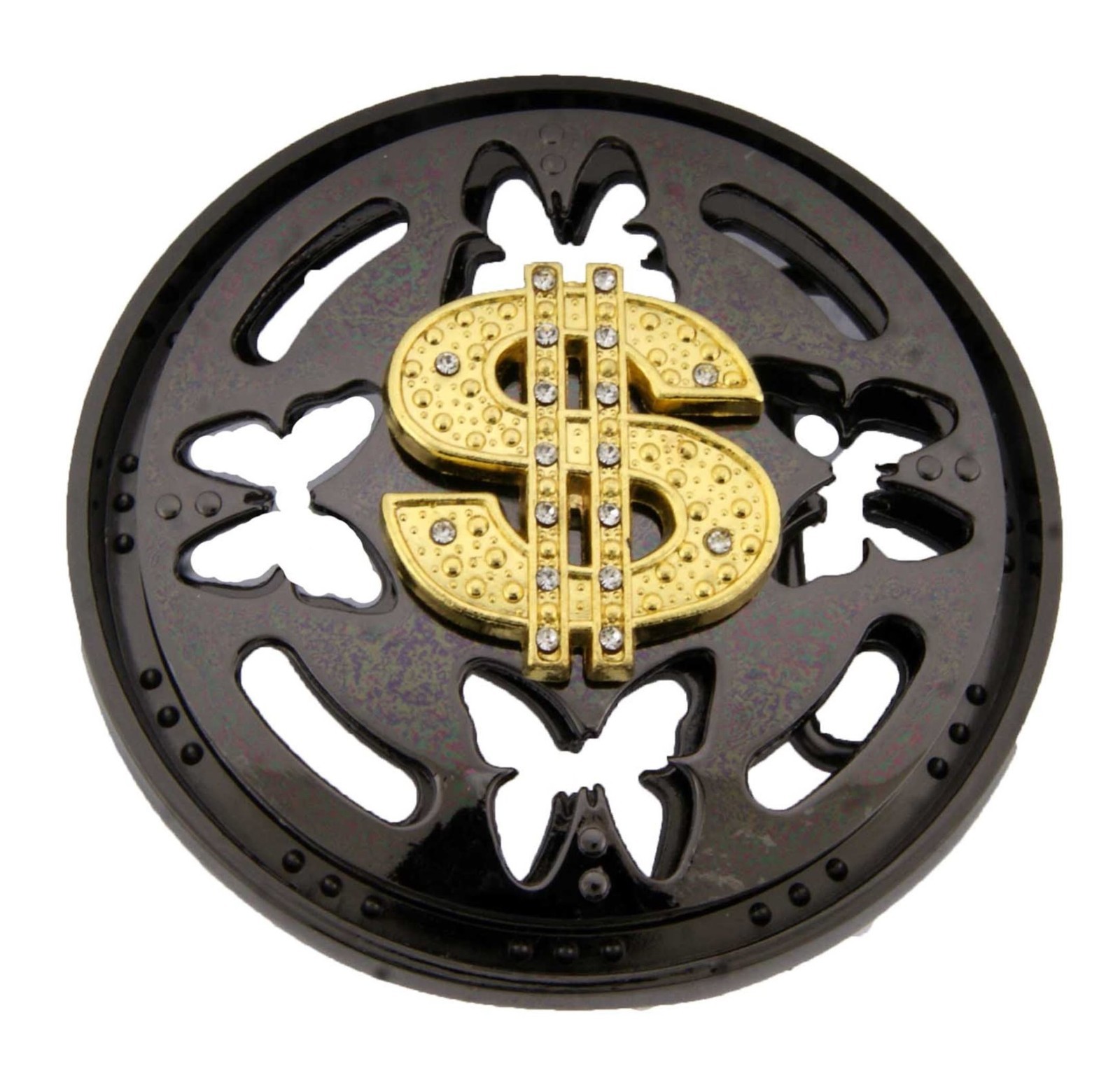 New Men Women Western Cowboy Cowgirl Metal USA American Dollar Sign ...