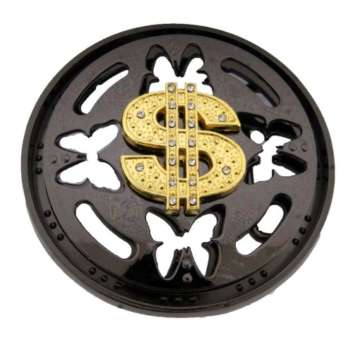New Men Women Western Cowboy Cowgirl Metal USA American Dollar Sign ...