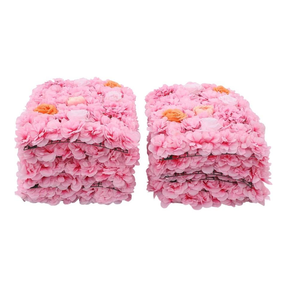 12x 40X60cm Artificial Flower Wall Rose Wall Decor, Diy Wedding Street ...