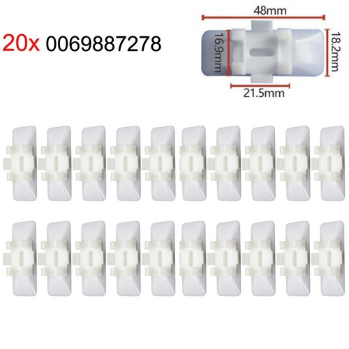 For W124 Car For Mercedes Replace 006-988-72-78 Moulding Clip 20pcs ...
