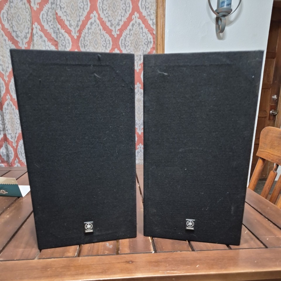 Yamaha NS-044 Bookshelf Monitor Speaker Set***Tested & Working!***RARE ...