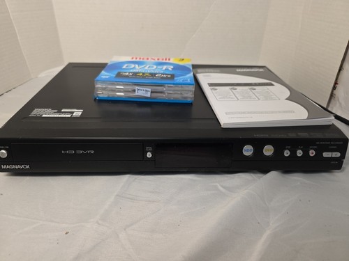 Magnavox MDR867H/F7 HD Dual Tuner 1TB HDD DVR/DVD Recorder NO Remote ...