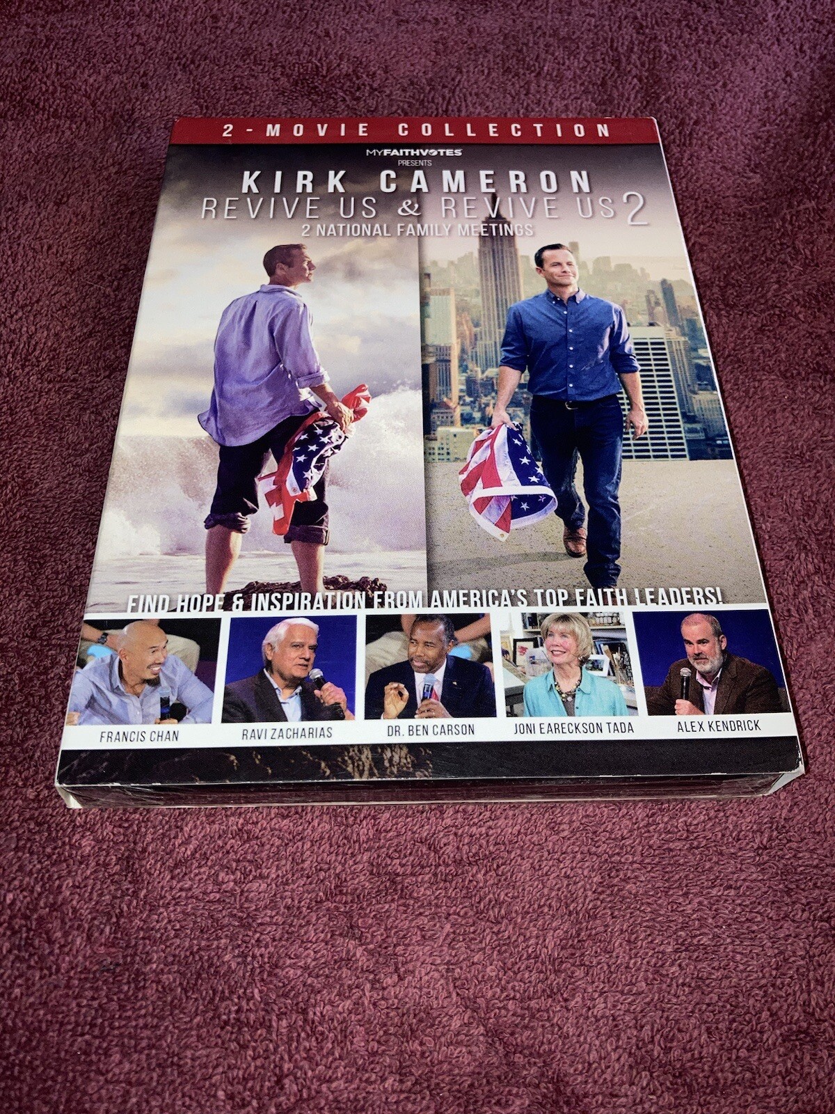 Kirk Cameron: Revive Us 1 & 2 DVD Christian Religious Movie Set ...