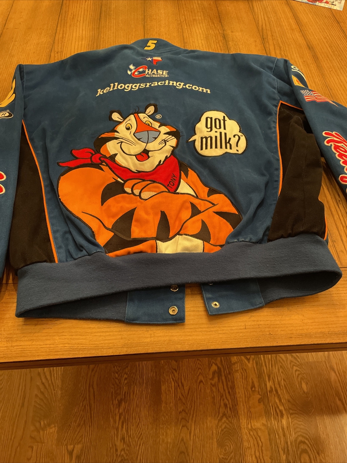 Vintage Kellogg's Tony the Tiger Racing Jacket - Gem