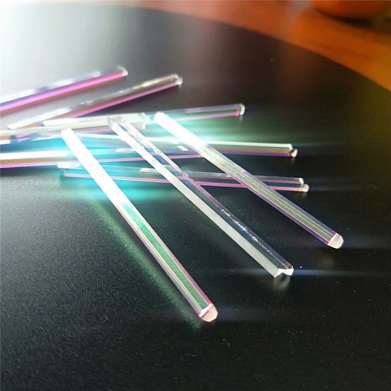 20pcs Defective Long Prism Optical Glass Physics Decorative Prism for ...