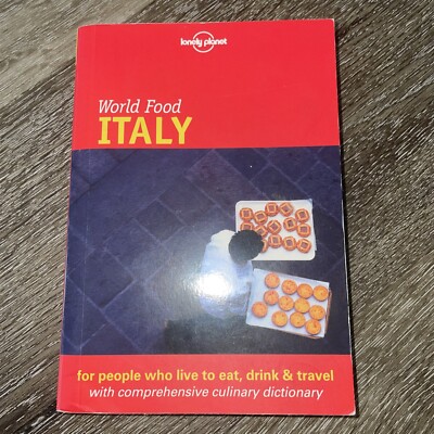 World Food Italy Culinary Dictionary Lonely Planet | eBay