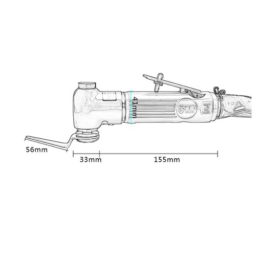 Pneumatic Scraper (20000RPM) - Windshield Sealant Remover Tool for ...