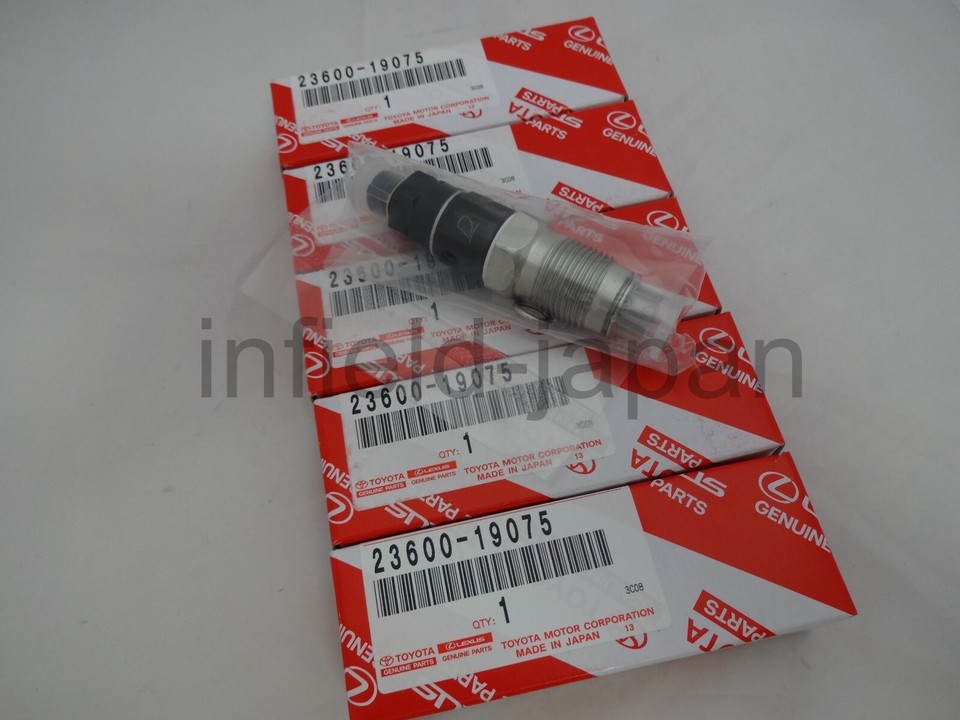 Genuine Toyota Holder & Nozzle Set, Nozzle 23600-19075 x6 F/S | eBay
