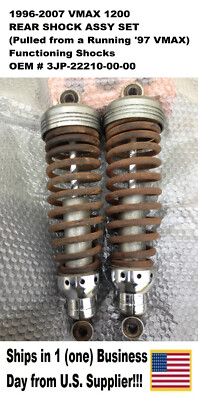 VMAX-1200 '96-07 REAR SHOCK ASSY SET, 3JP-22210-00-00, (Preowned-Used ...