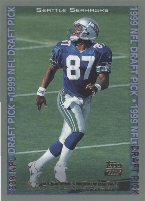 1999 Topps - 1999 NFL Draft Pick Karsten Bailey #347 (RC) for sale ...