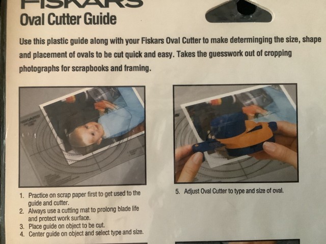 Fiskars Oval Cutter Guide Item #9388 for sale online | eBay