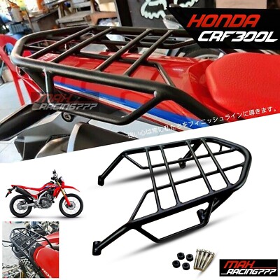 HONDA CRF300L 300 RX RALLY H2C HONDA CRF300 RACK GENUINE LUGGAGE CARGO ...