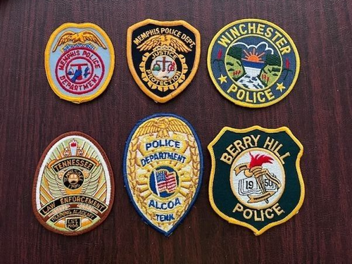 Tennessee Police Patch lot of 6 | eBay