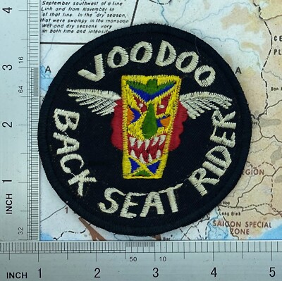 Patch , USAF F-101 Voodoo Back Seat Rider Patch , T2-376 | eBay