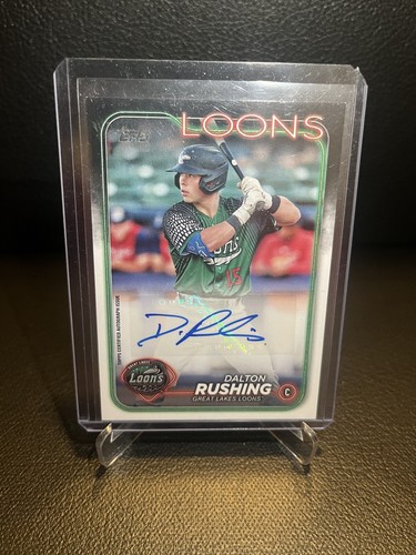 2024 Topps Pro Debut - Dalton Rushing #PD-176 Autographs (AU, RC) for ...
