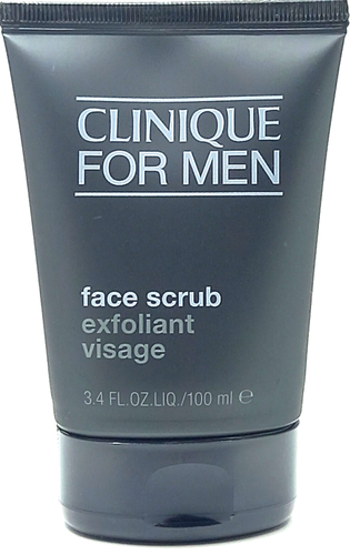 CLINIQUE FOR MEN FACE SCRUB EXFOLIANT VISAGE 3.4 Oz / 100 ml BRAND NEW ...