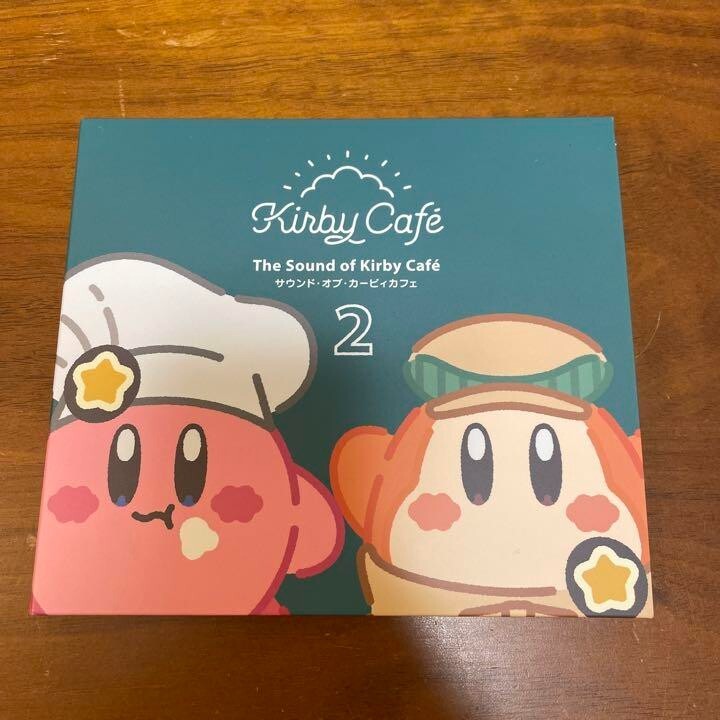 The Sound of Kirby Cafe 1 & 2 CD Set Original Soundtrack Kirby of the ...