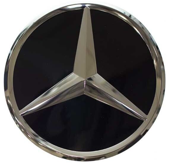 Mercedes OEM Rear Emblem Star Deep Black C217 W167 W253 W254 W293 W294 ...