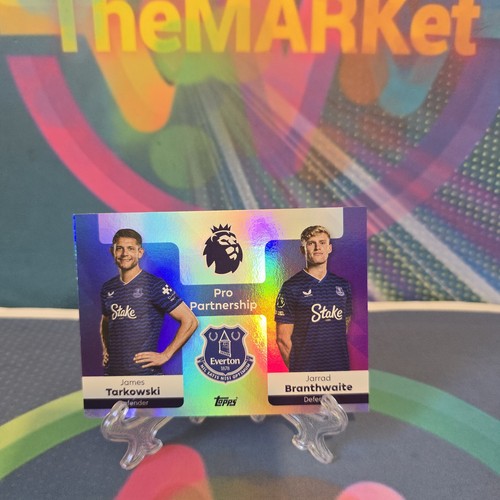 Topps Premier League 2025 2026 Tarkowski & Branthwaite Everton Pro ...