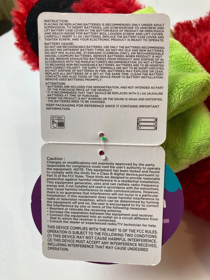 NWT 2021 13" Sesame Street Christmas Elmo Animated Dancing Plush Dan ...