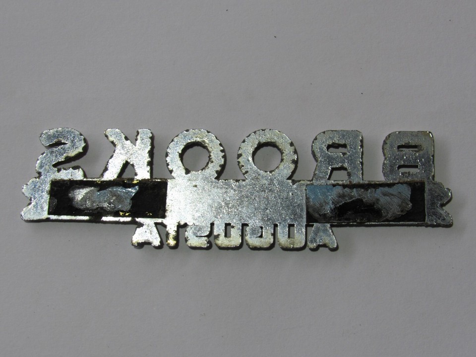 Vintage Brooks Bros Rambler Buick Augusta Maine Metal Dealer Badge ...