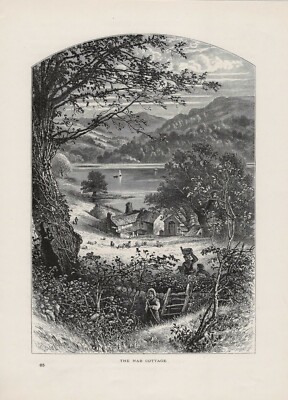 Nab Cottage Rydal Eau Ambleside Lake District Royaume-Uni Gravure sur ...