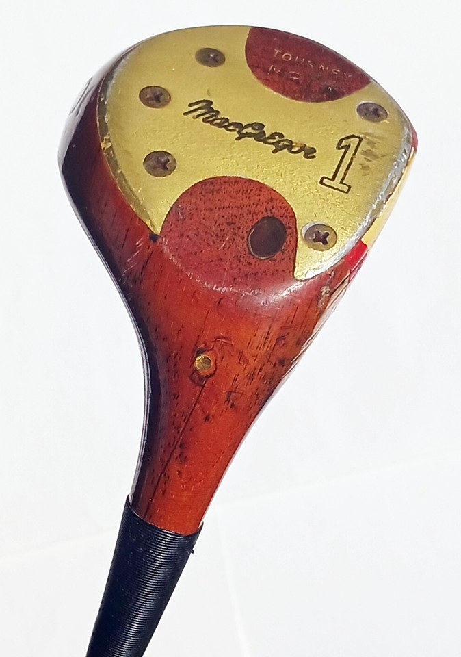 MacGregor Persimmon Wood Keyhole 1 Driver Vintage 41 3/4" Length | eBay