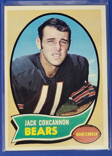 1970 Topps #212 Jack Concannon Chicago Bears Football Card v | eBay