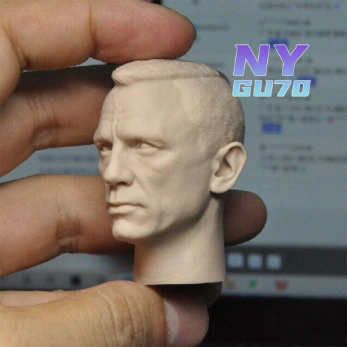 1/6 Agent 007 Daniel Craig Head Sculpt Model For 12" HT Male Soldier ...
