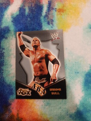 2002 Fleer WWE Royal Rumble The Rock AKA The Brahma Bull #81 Vintage | eBay