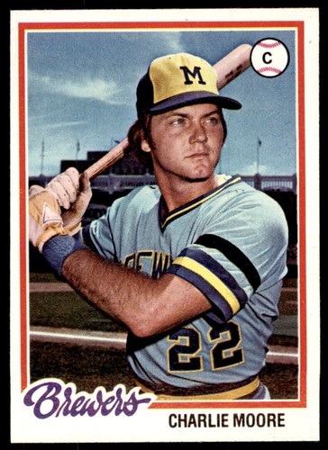 1978 TOPPS CHARLIE MOORE (105) MILWAUKEE BREWERS #51 | eBay