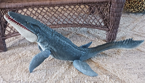 Jurassic World Dominion 2017 Colossal Real Feel Mosasaurus 28 Inch | eBay