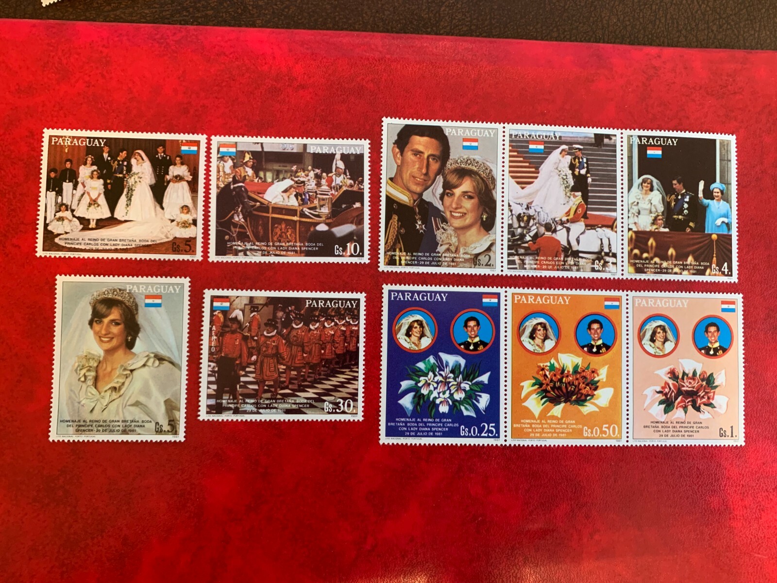 PARAGUAY 1981 MNH PRINCE CHARLES PRINCESS DIANA WEDDING | eBay