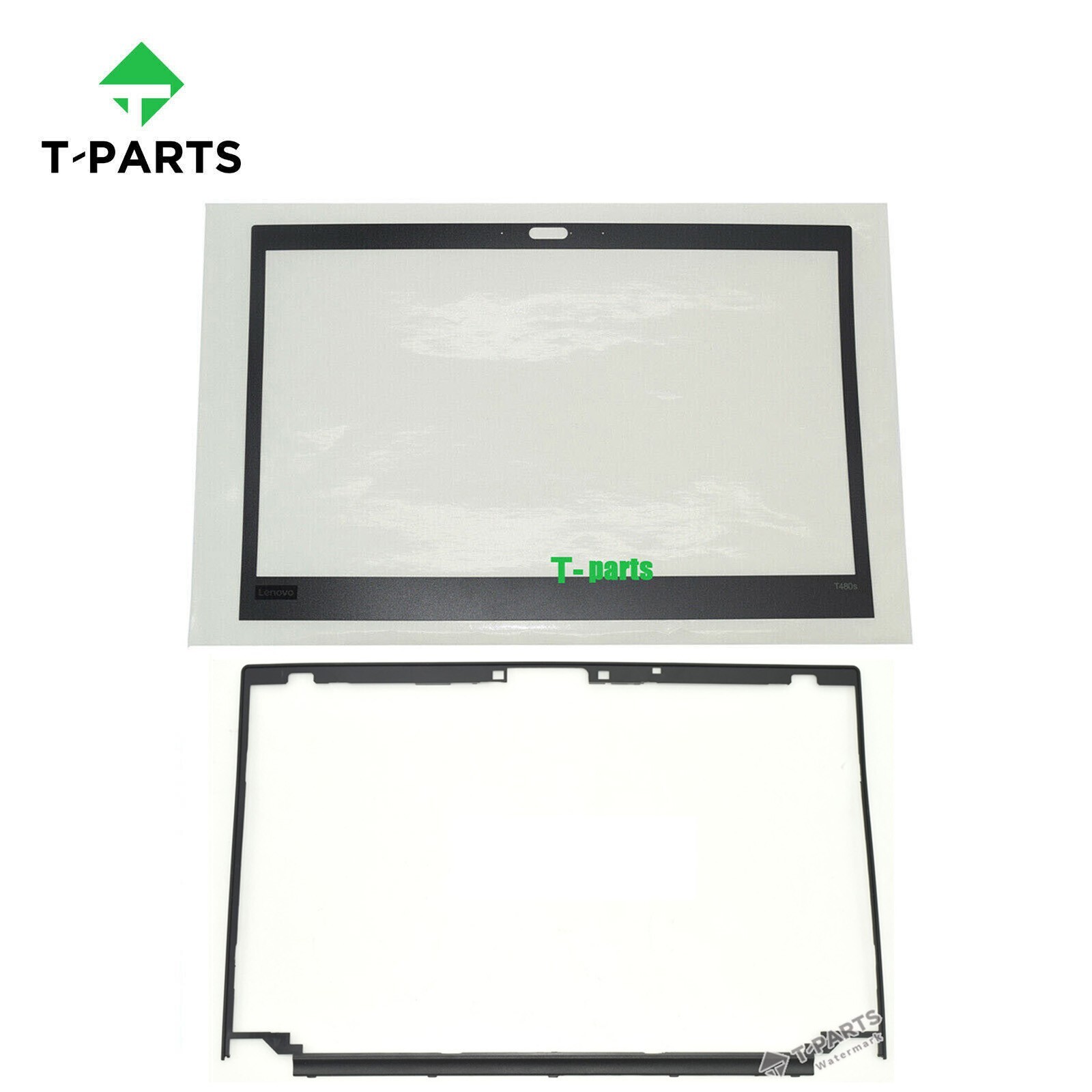 New For Lenovo ThinkPad T480S LCD Front Bezel Sheet w/cam port & Bezel ...