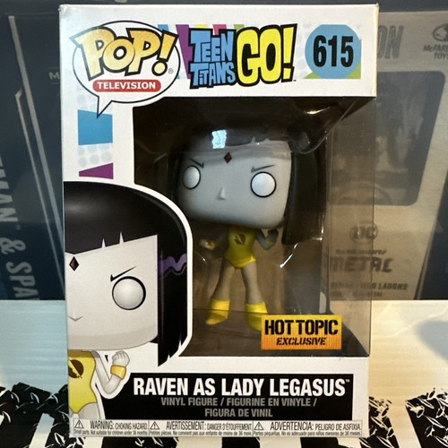 Funko Pop! Television DC Universe Raven Hot Topic Exclusive Teen Titans ...