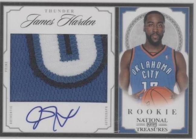 2009-10 Playoff National Treasures - Rookie Patch Autographs James ...