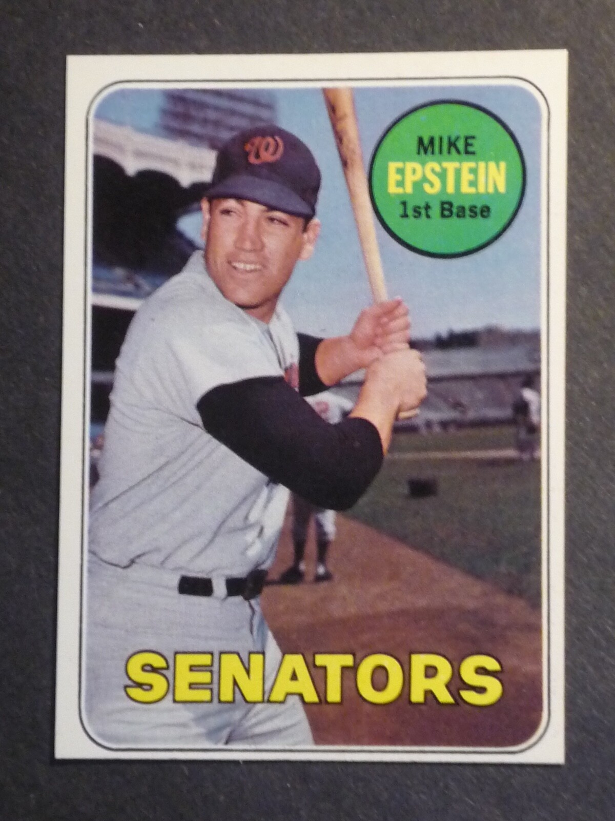 1969 Topps Mike Epstein #461 Senators NM/MT (002) (Inv#DR919) | eBay